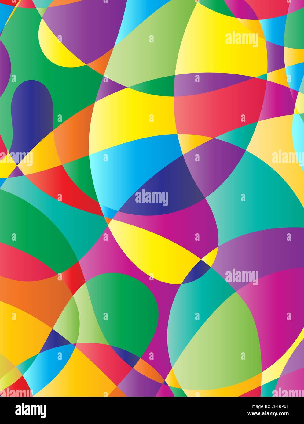 Modern Abstract Painting Wall Art Vector Illustration Stock Vector ...