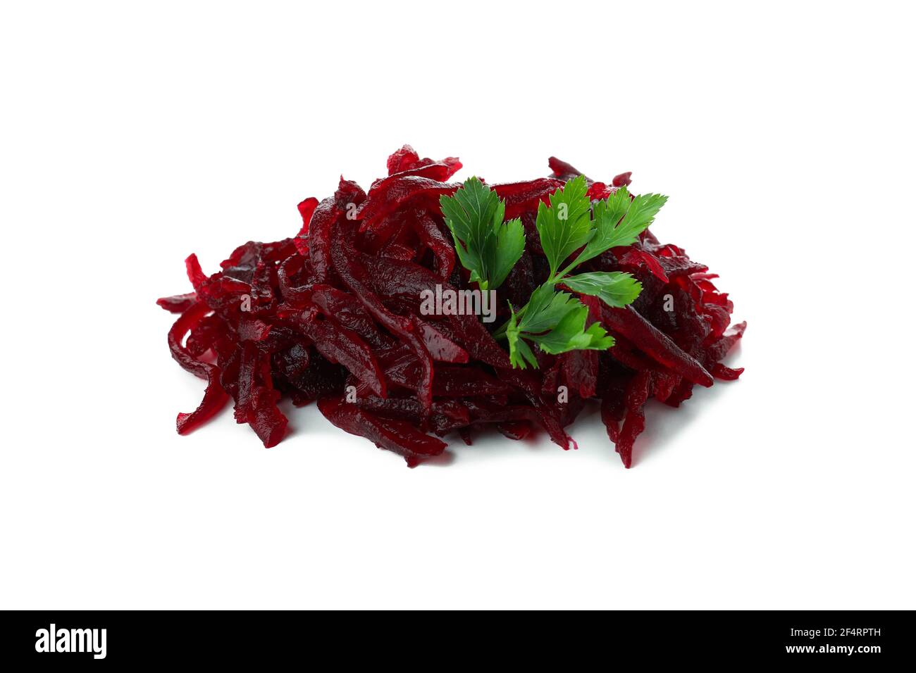 Fresh sliced beet isolated on white background Stock Photo - Alamy
