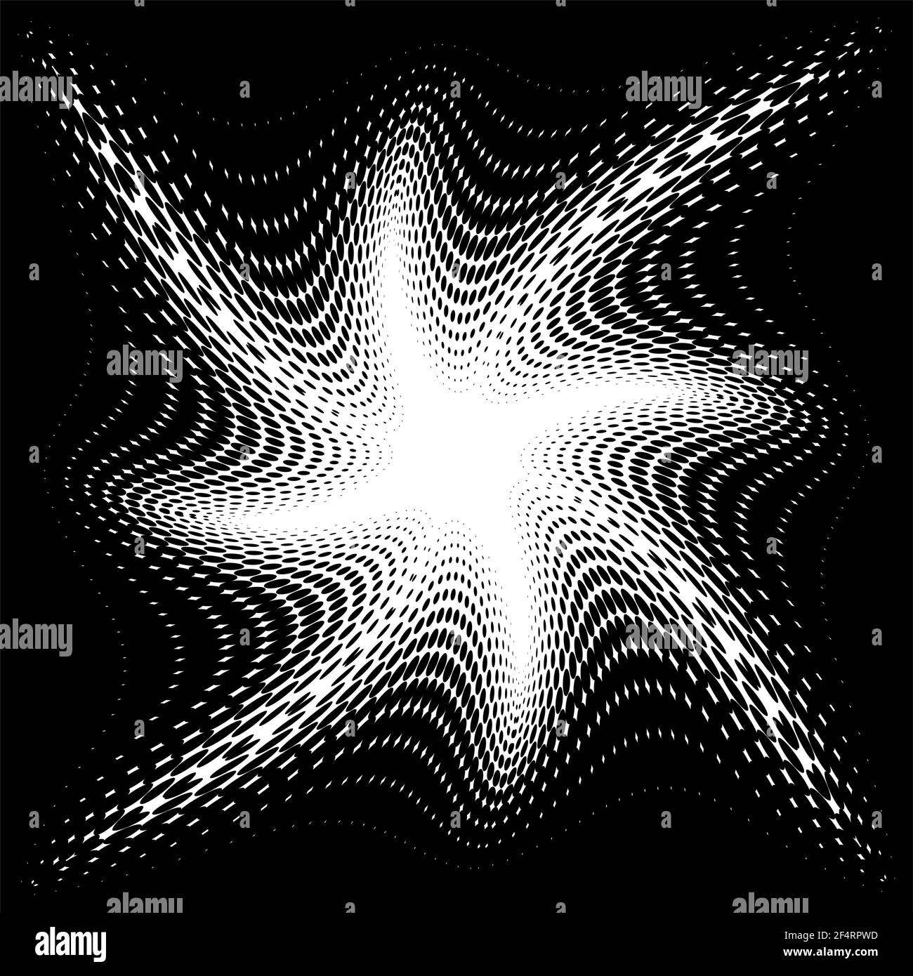 Abstract Halftone Design Vector Art Illustration Stock Vector Image ...