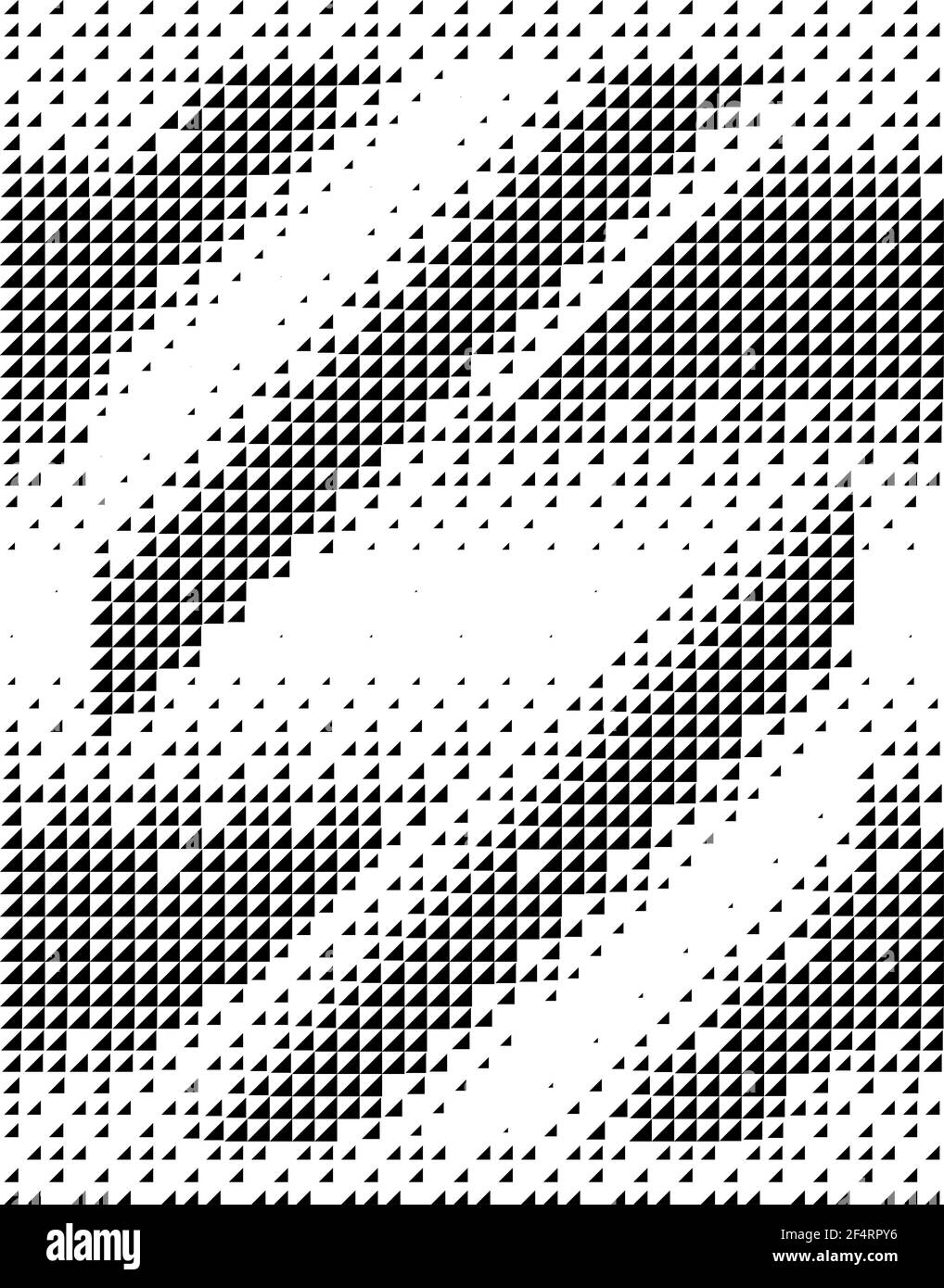 Abstract Triangle Pattern Background Vector Art Illustration Stock ...