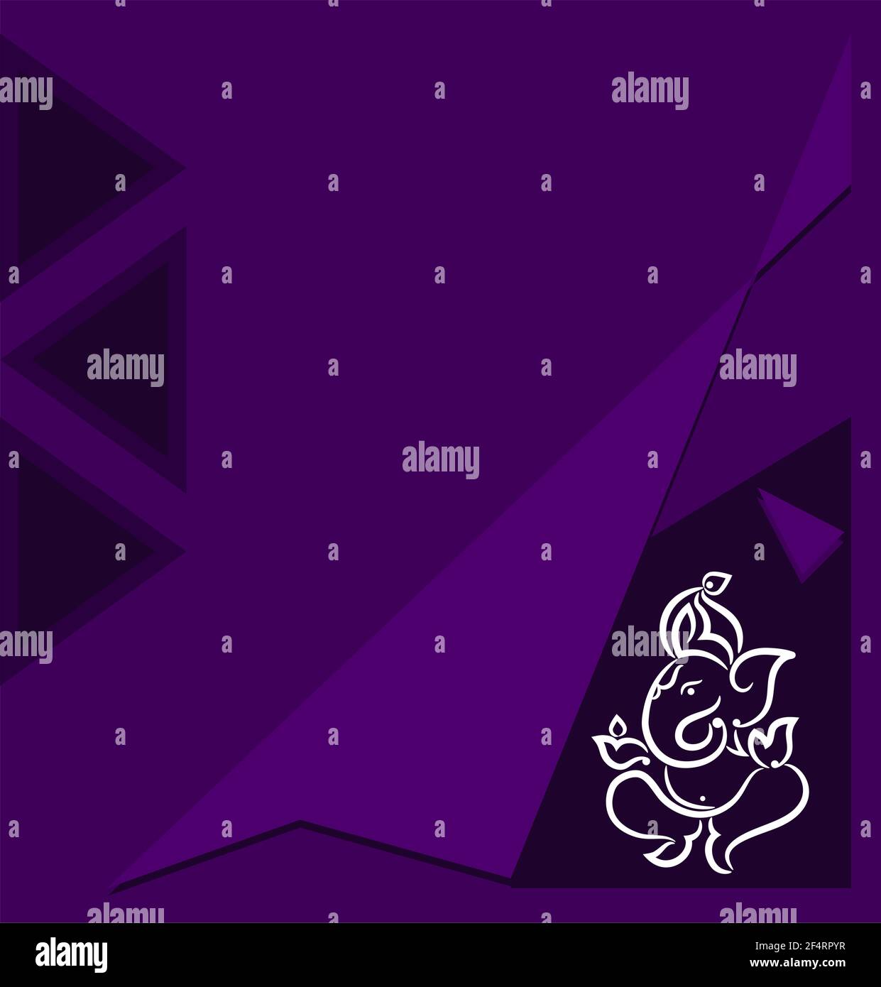 Ganesha The Lord Of Wisdom Vector Illustration Stock Vector Image & Art ...