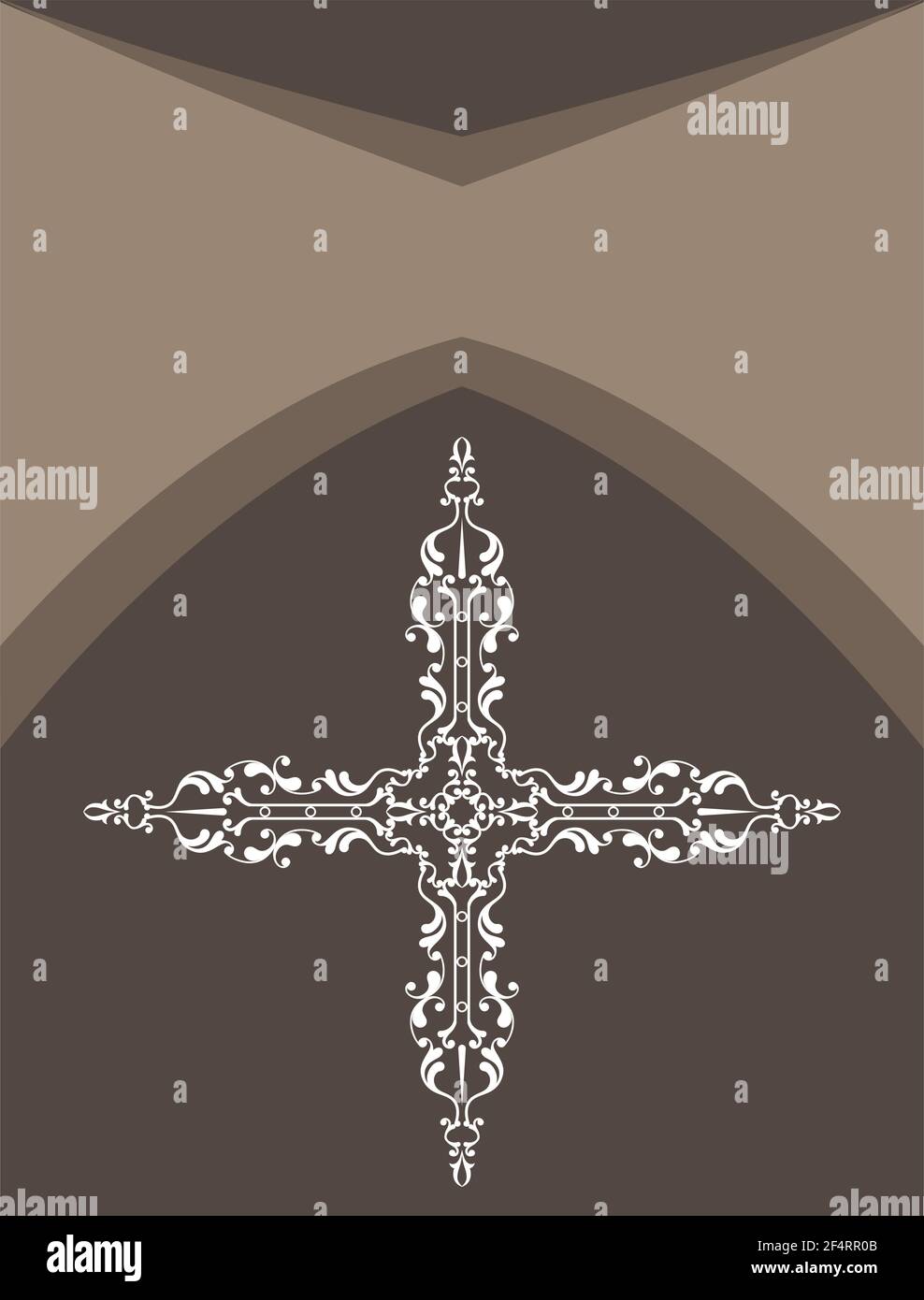 Christian Cross Design Vector Art Stock Vector Image & Art - Alamy