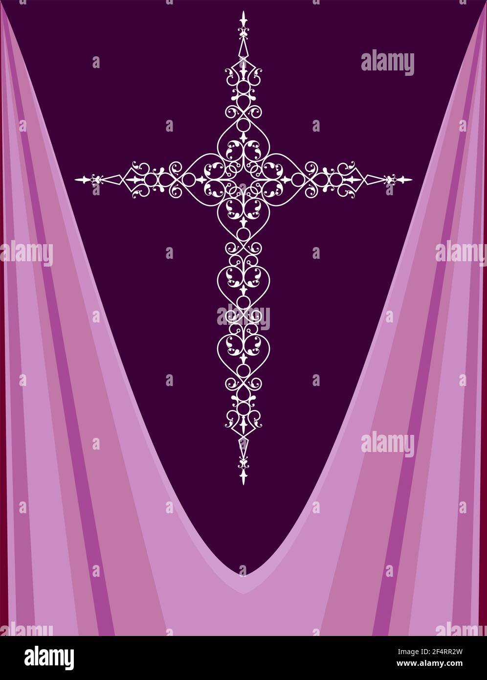 Christian Cross Design Vector Art Stock Vector Image & Art - Alamy