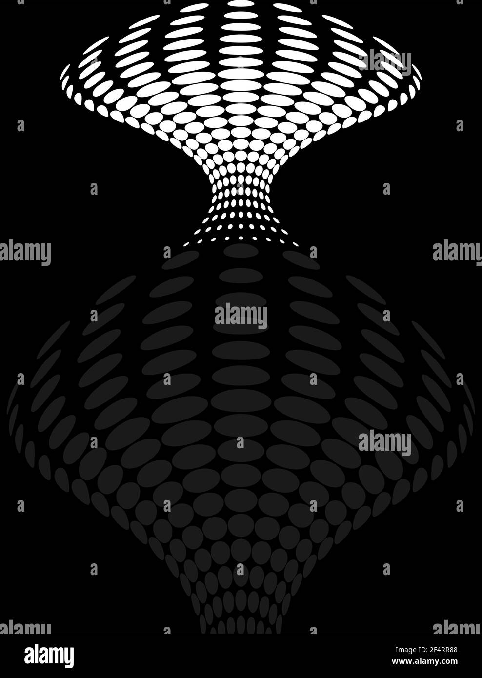 Background Composition, Web Template (Halftone) Design Vector Art ...