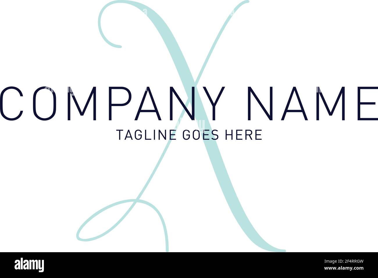 Classy Modern Sophisticated Bold Letter X Logo Template Design ...