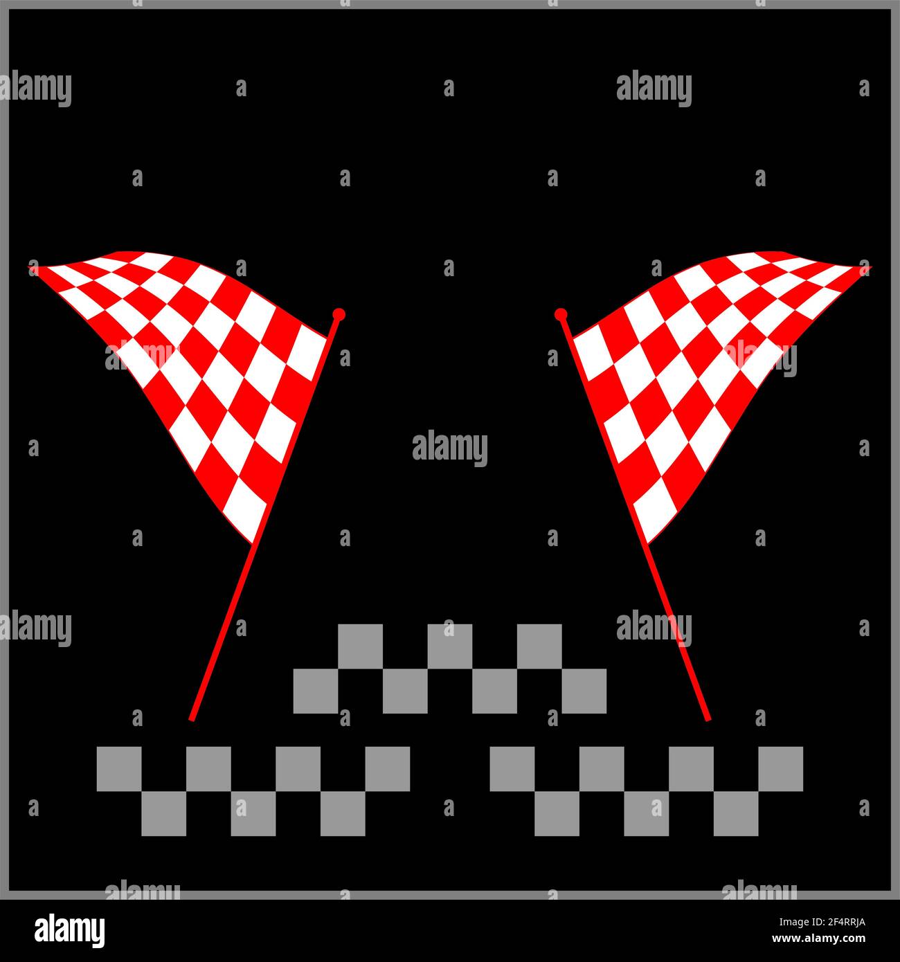 Race Flag Various Designs, Vinyl Ready Vector Illustration Stock Vector ...