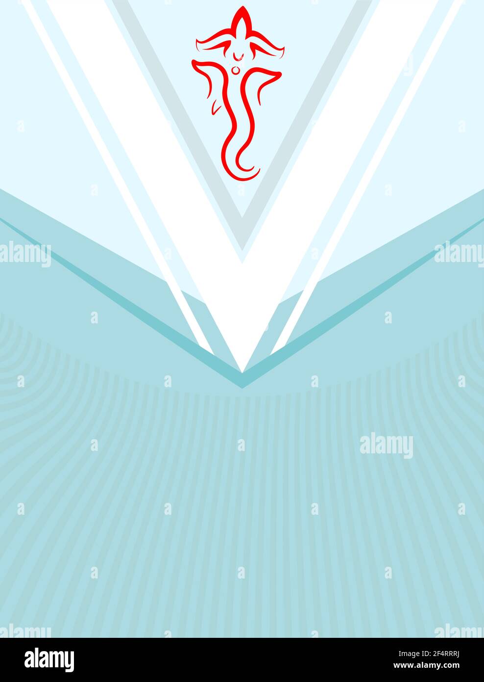 Ganesha The Lord Of Wisdom Design Vector Art Illustration Stock Vector ...