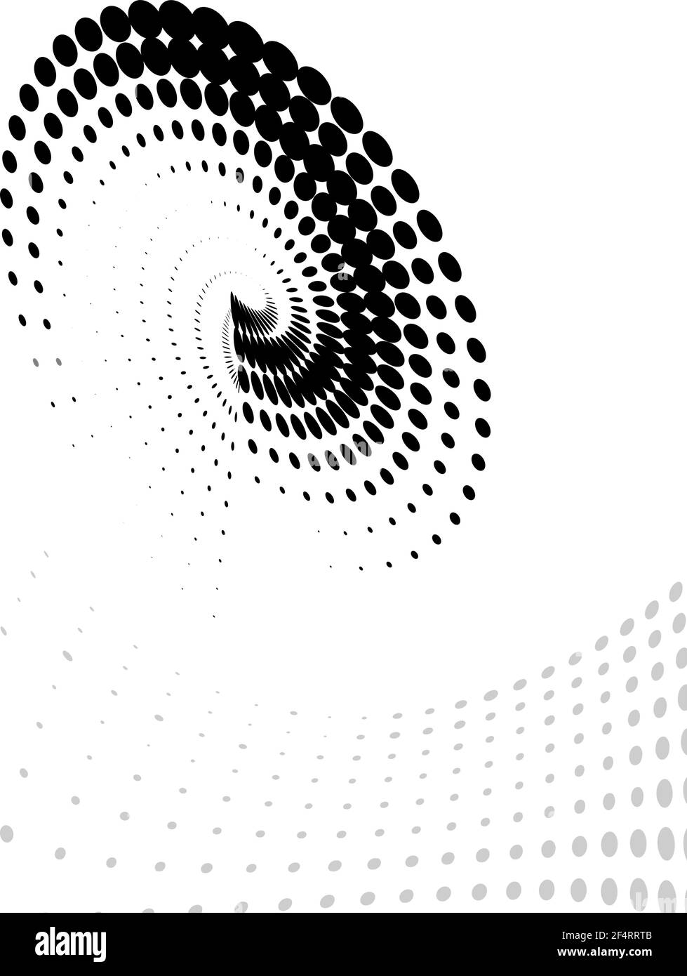 Abstract Halftone Design Vector Art Illustration Stock Vector Image ...