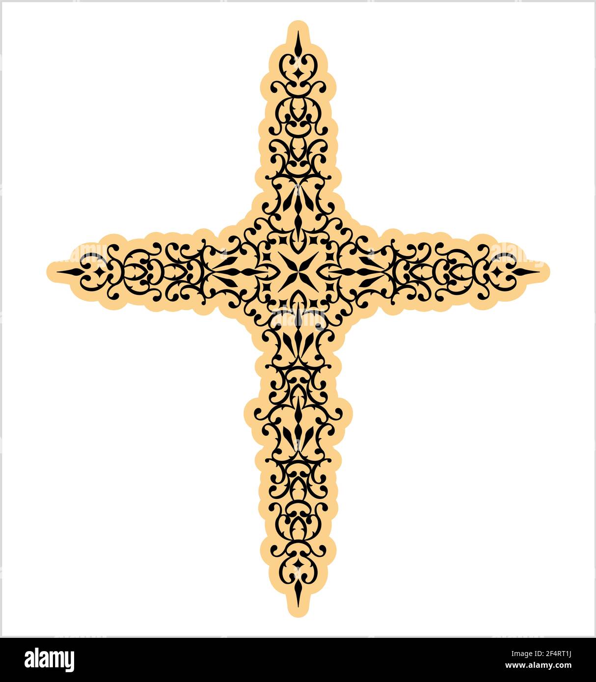 Christian Cross Design Vector Art Stock Vector Image & Art - Alamy