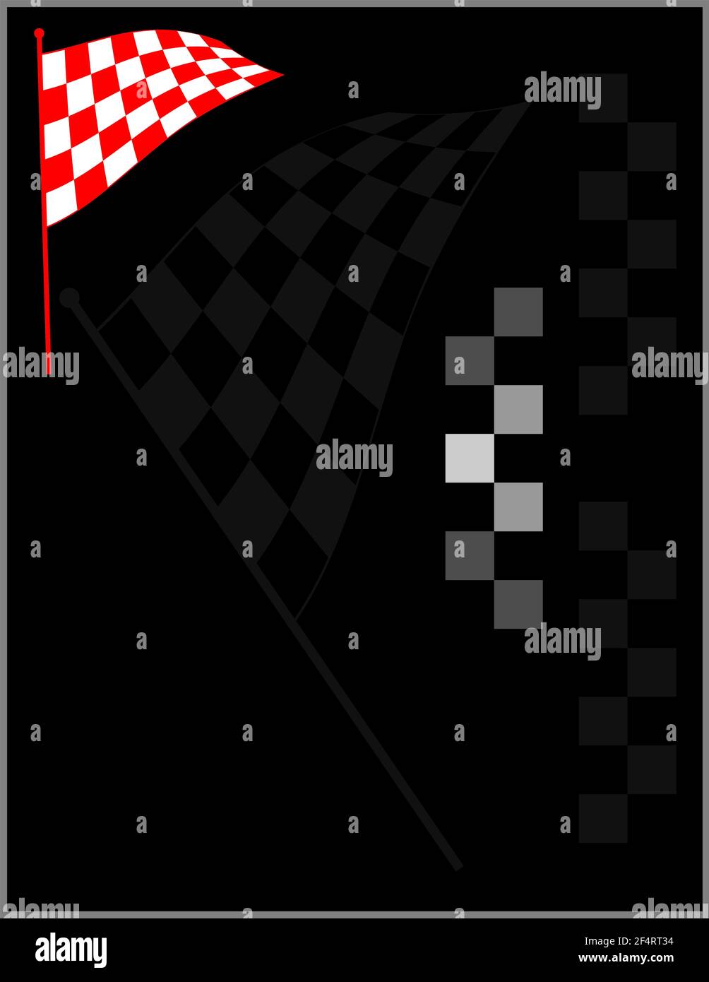 Race Flag Various Designs, Vinyl Ready Vector Illustration Stock Vector ...