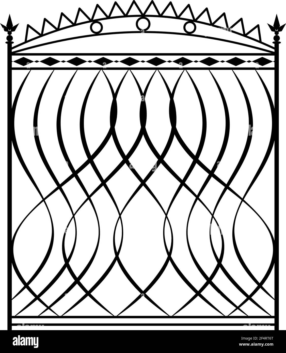 Wrought Iron Designs Vector