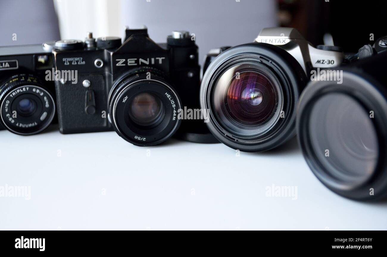 Zenit zoom hi-res stock photography and images - Alamy