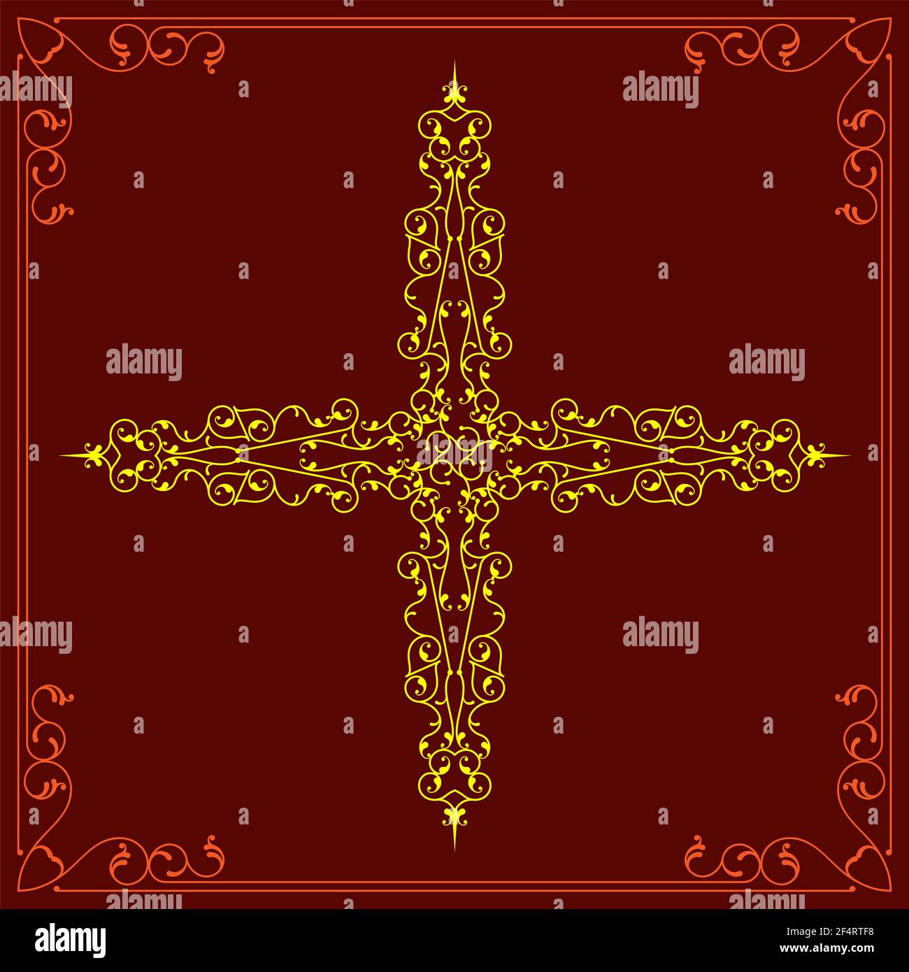 Christian Cross Design Vector Art Stock Vector Image & Art - Alamy