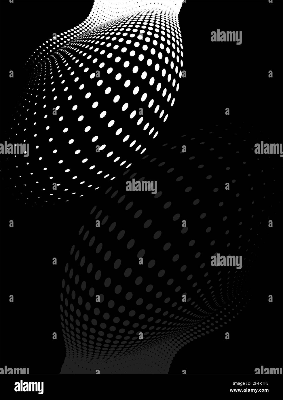 Background Composition, Web Template (Halftone) Vector Illustration ...