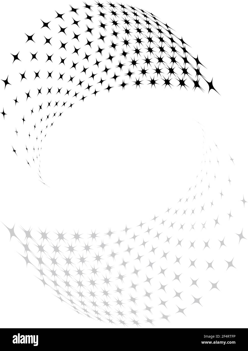Background Composition, Web Template (Halftone) Vector Illustration ...