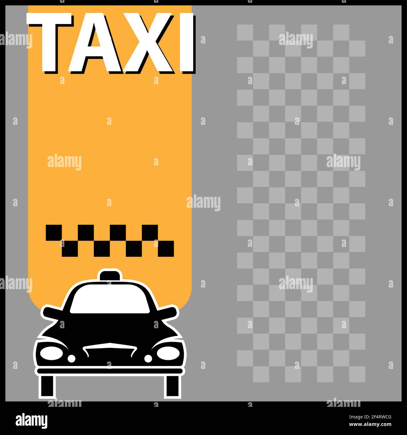 Taxi Icon Symbol Vector Illustration Stock Vector Image & Art - Alamy