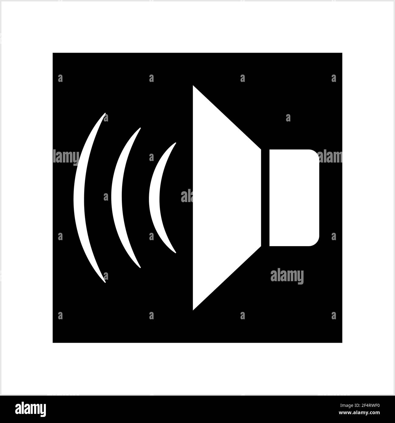 Speaker Icon, Speaker Vector Art Illustration Stock Vector Image & Art ...