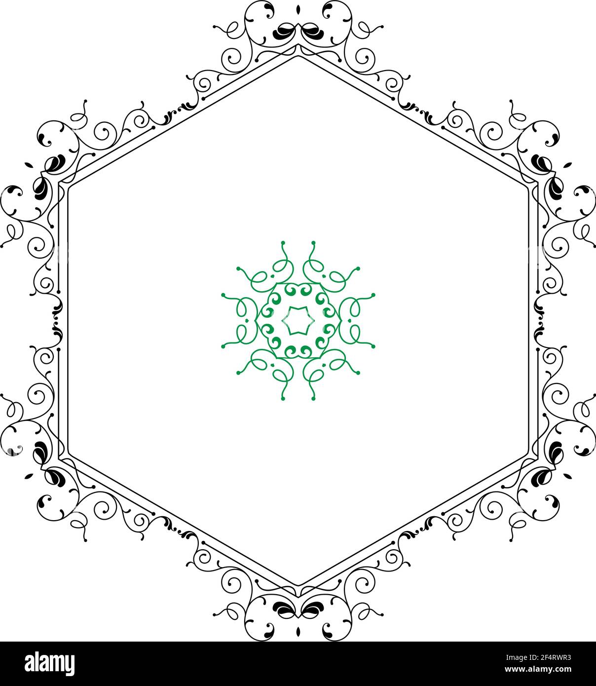 Frame Border Design Vector Art Illustration Stock Vector Image & Art ...
