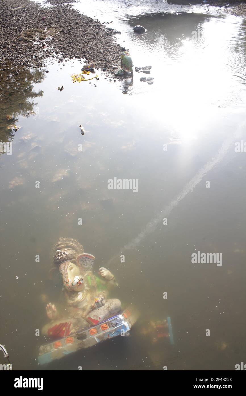 Village stream pollution hi-res stock photography and images - Alamy