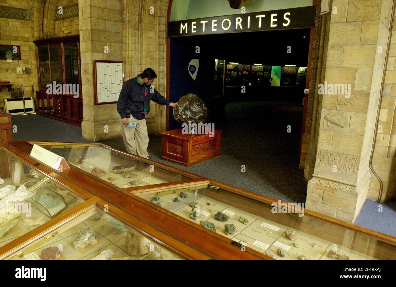 Meteorite natural history museum hi-res stock photography and images ...