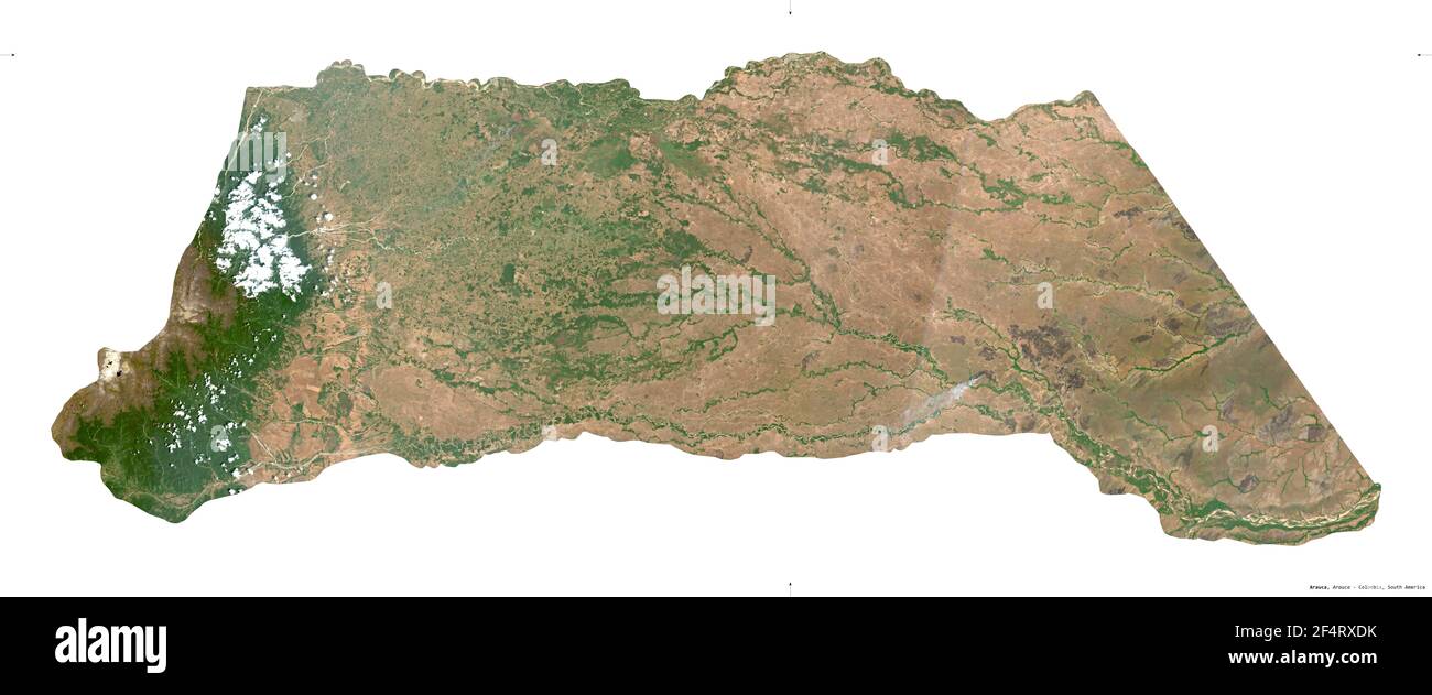 Map of arauca Cut Out Stock Images & Pictures - Alamy