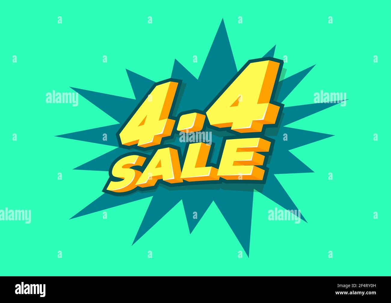 Shopping promotion flyer Stock Vector Images - Alamy