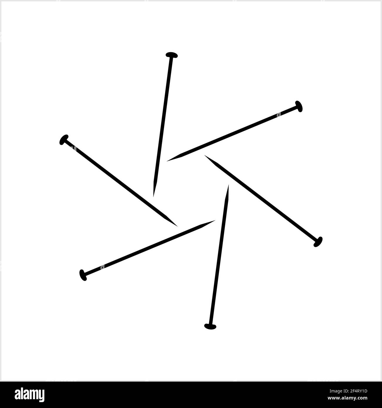 All Pin Tachni Pin Icon Vector Art Illustration Stock Vector Image ...