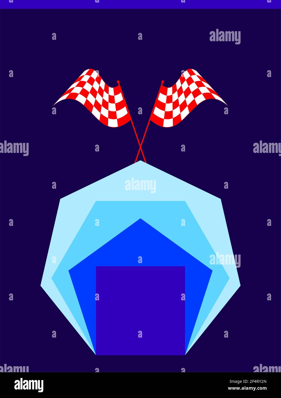 Race Flag Various Designs, Vinyl Ready Vector Illustration Stock Vector ...