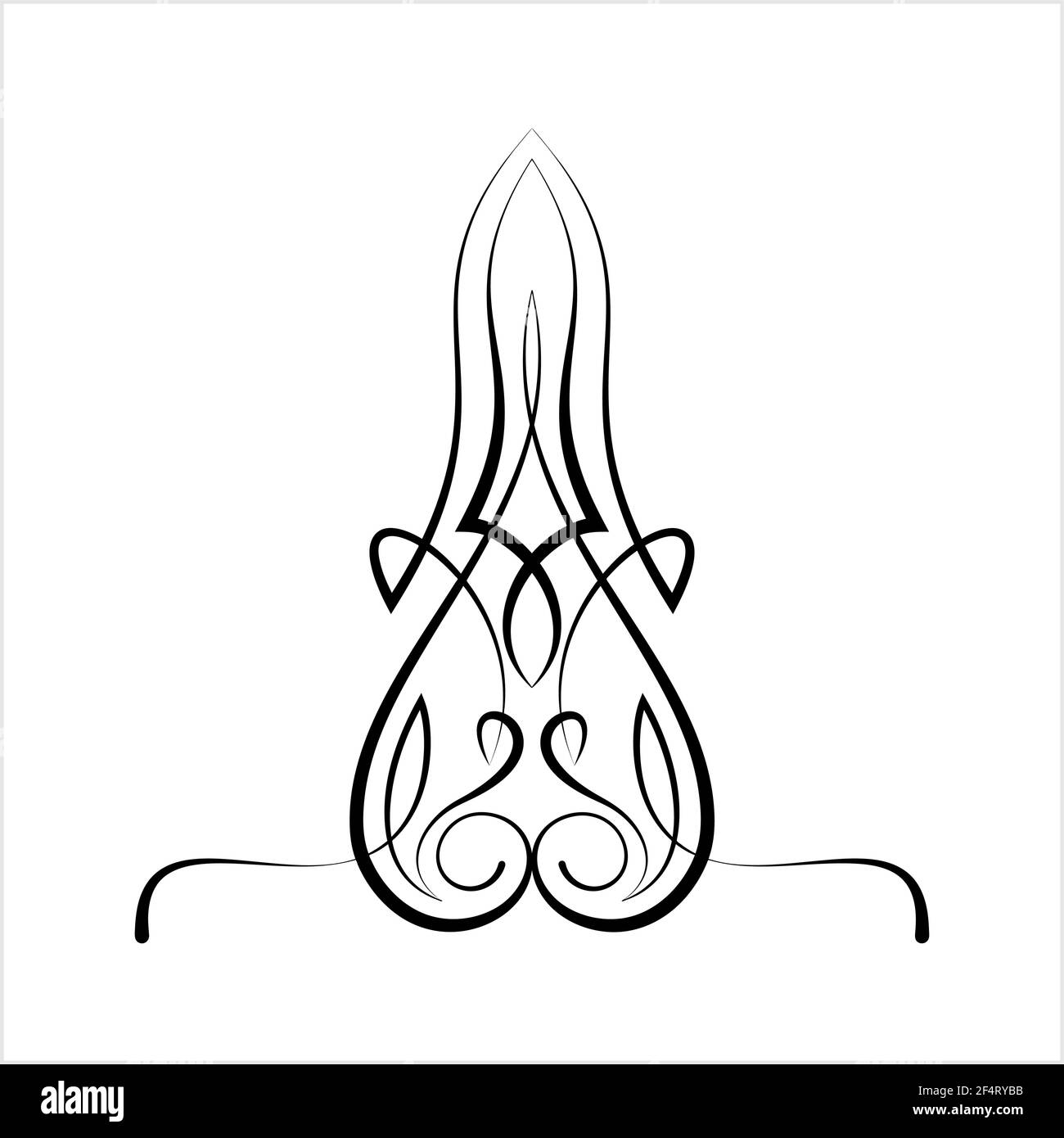 Spade Pinstriping Designs