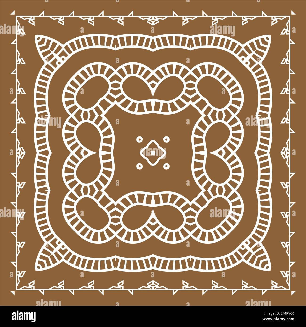 Folk, Tribal Design, Motif, Wall Painting Vector Art Illustration Stock ...