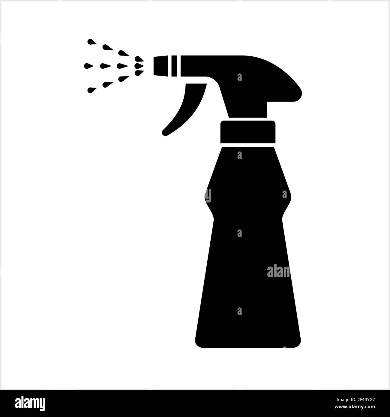Spray Bottle Icon Vector Art Illustration Stock Vector Image & Art - Alamy