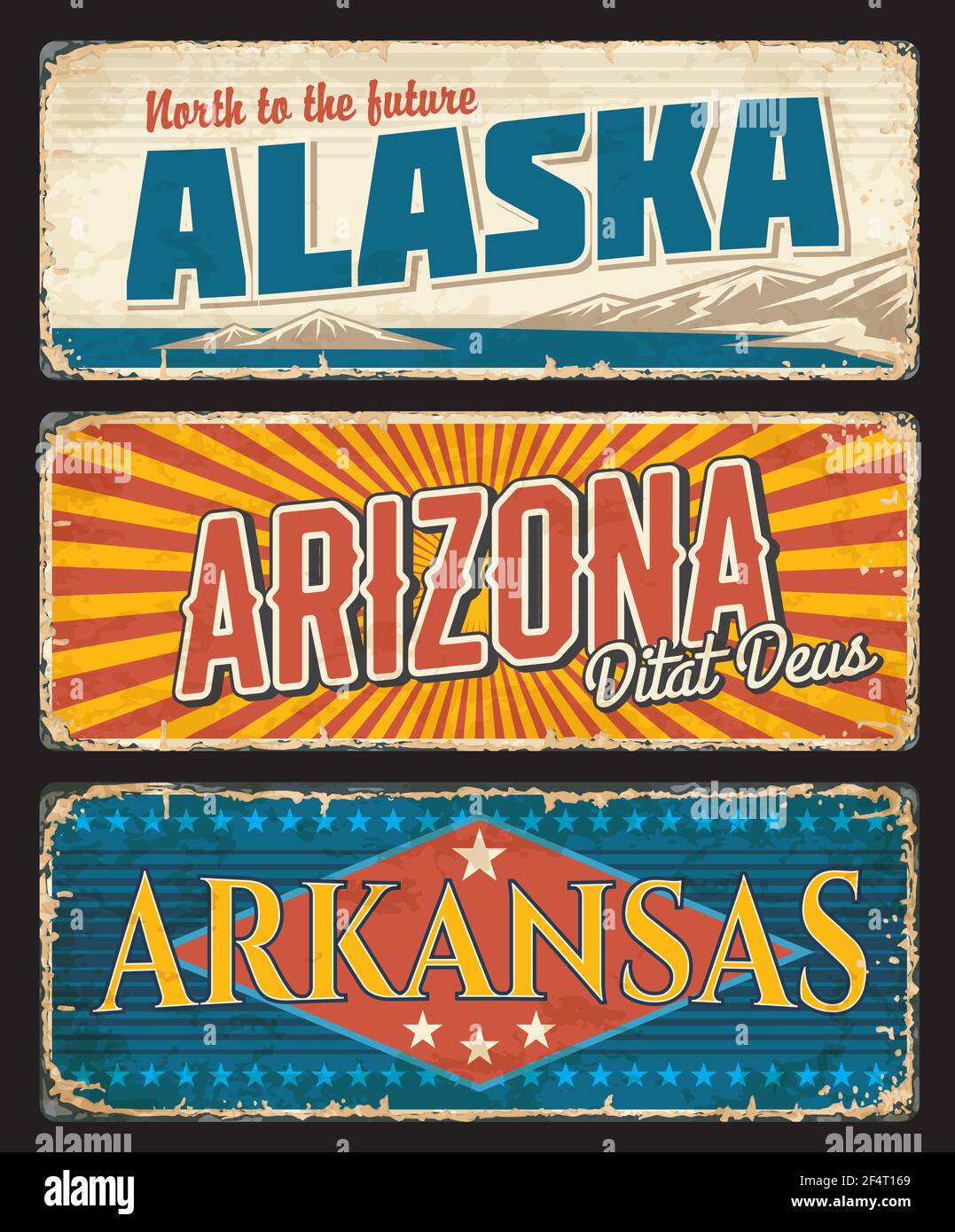 Visit alaska billboard Stock Vector Images - Alamy