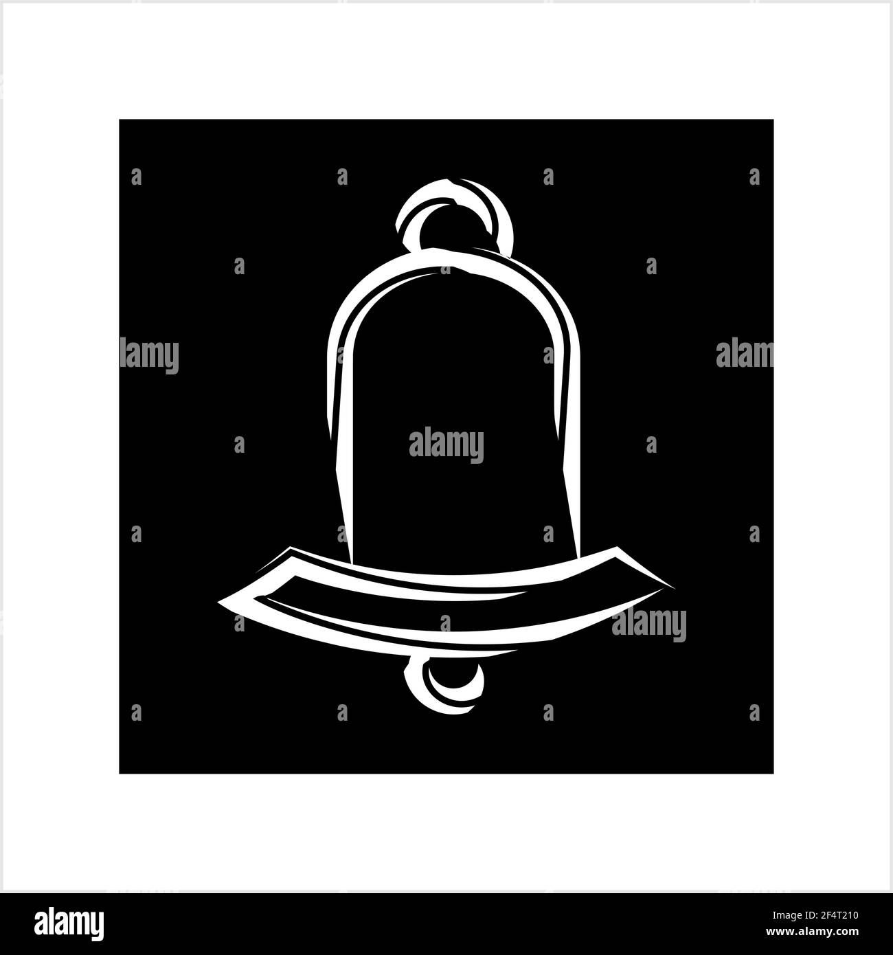Bell icon art hi-res stock photography and images - Alamy