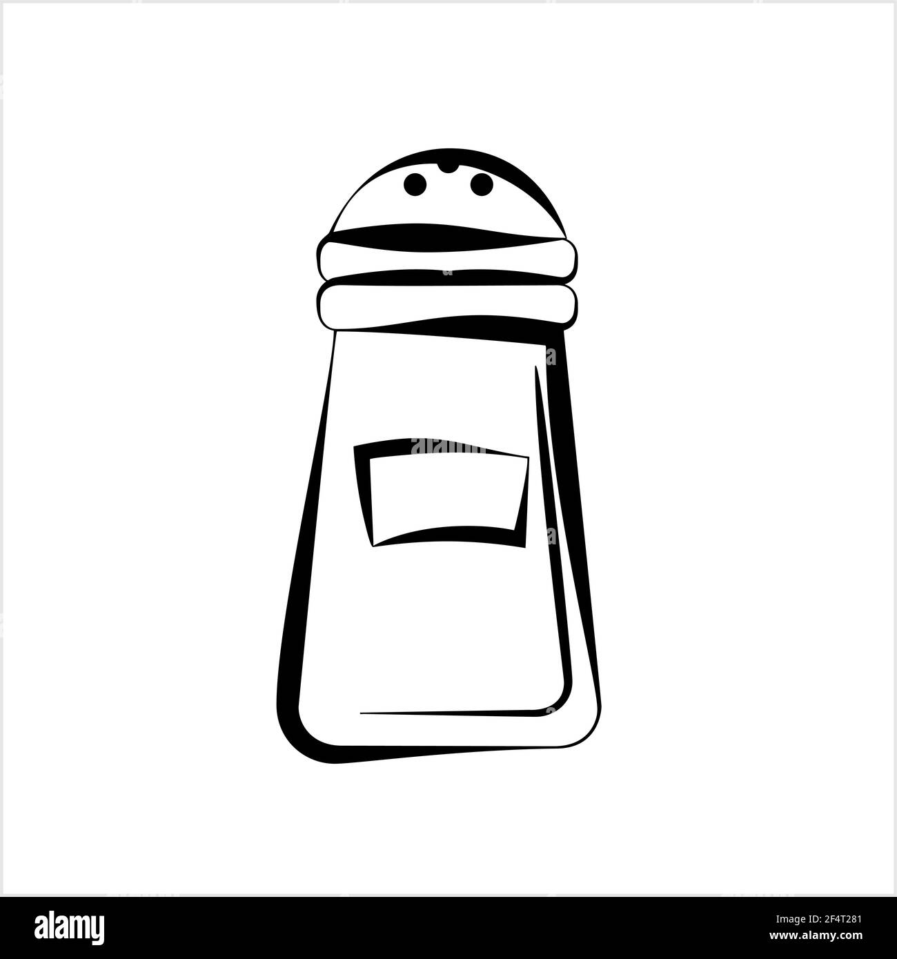 Salt Pepper Shaker Icon Vector Art Illustration Stock Vector Image ...