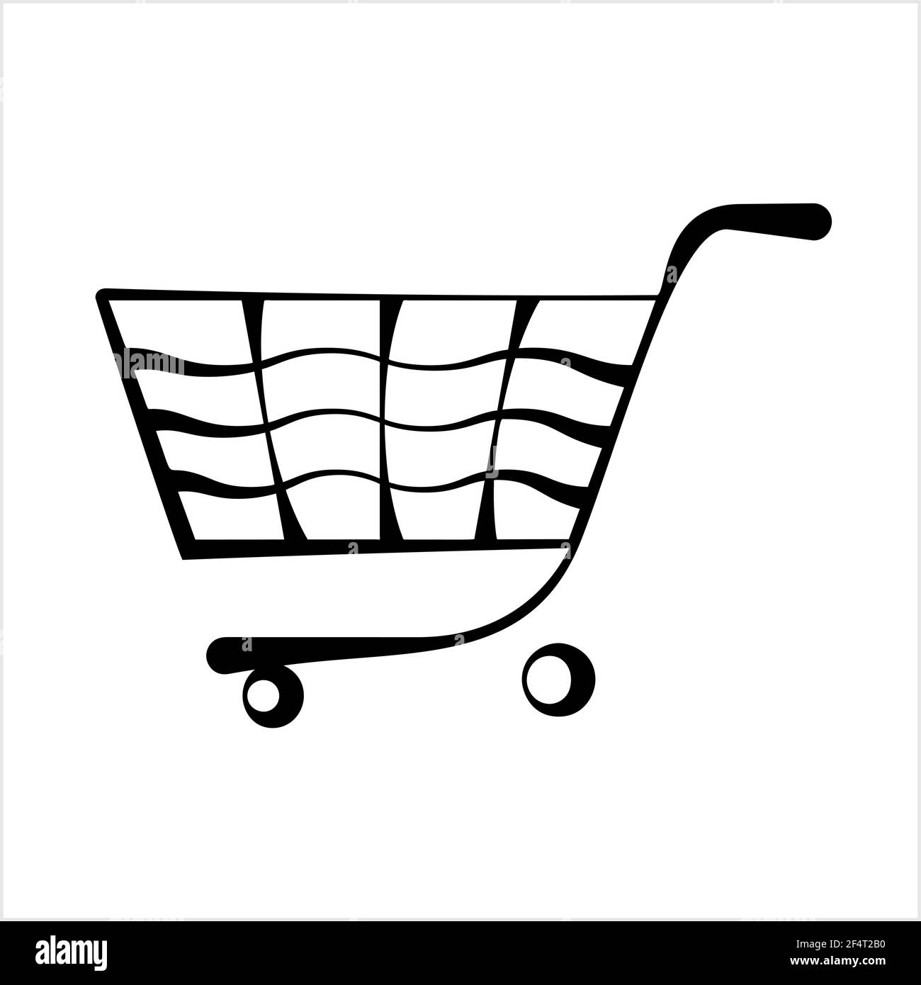 Shopping Cart Design Vector Art Illustration Stock Vector Image & Art ...