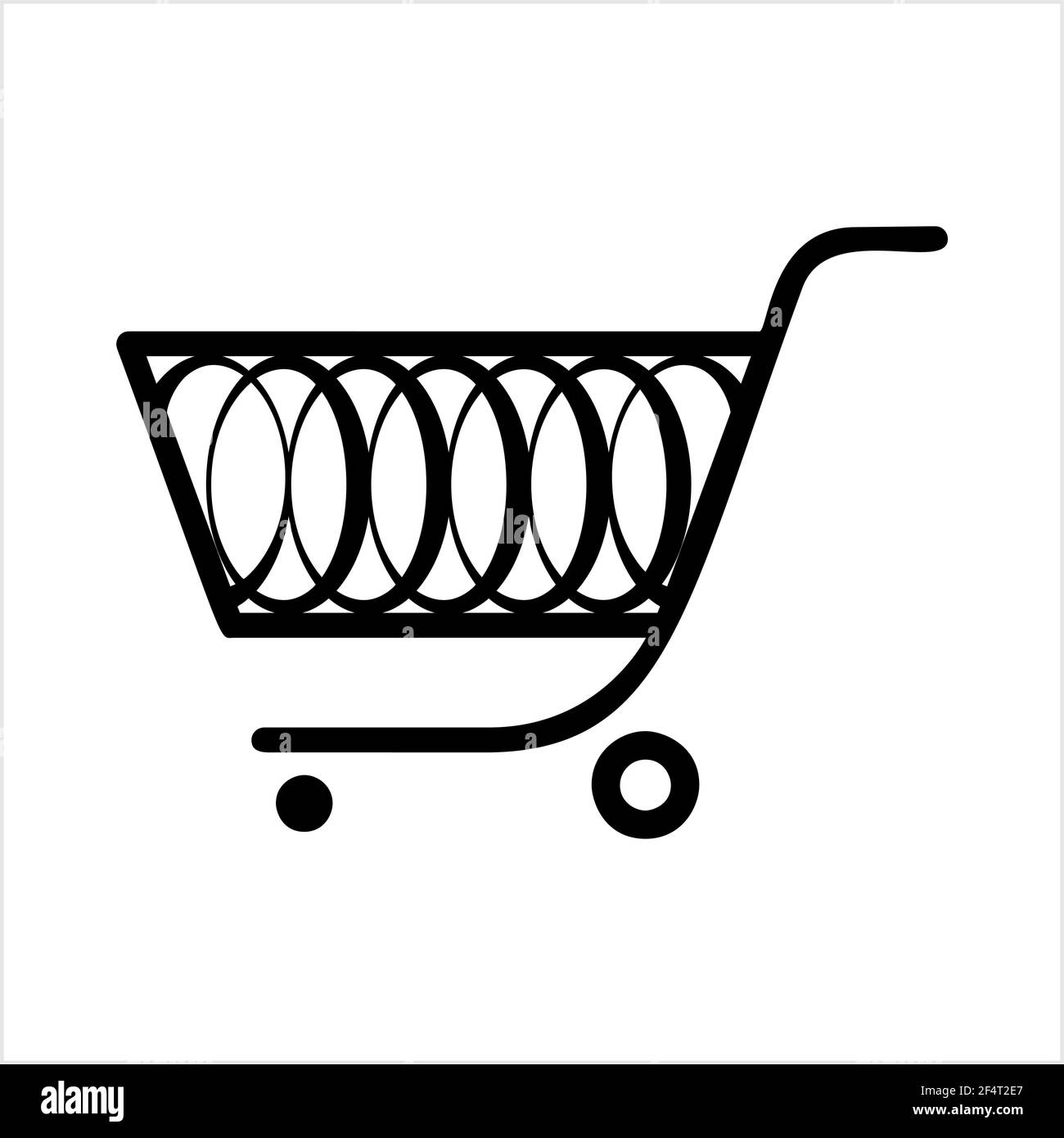 Shopping Cart Design Vector Art Illustration Stock Vector Image & Art ...