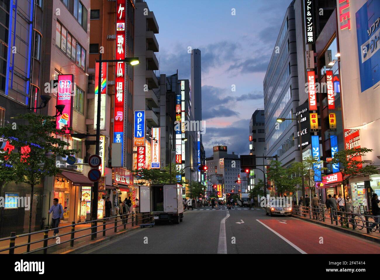 TOKYO, JAPAN - MAY 11, 2012: People visit Ikebukuro district in Tokyo ...