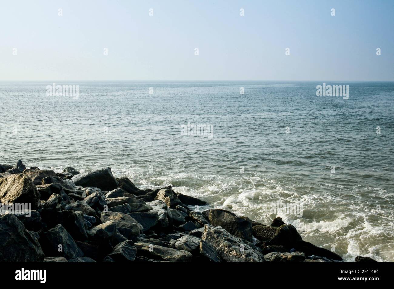 chaliyam fishing harbour Stock Photo - Alamy