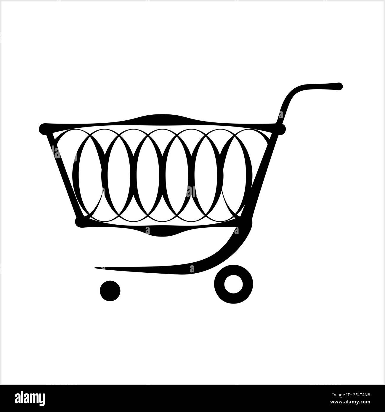 Shopping Cart Design Vector Art Illustration Stock Vector Image & Art ...