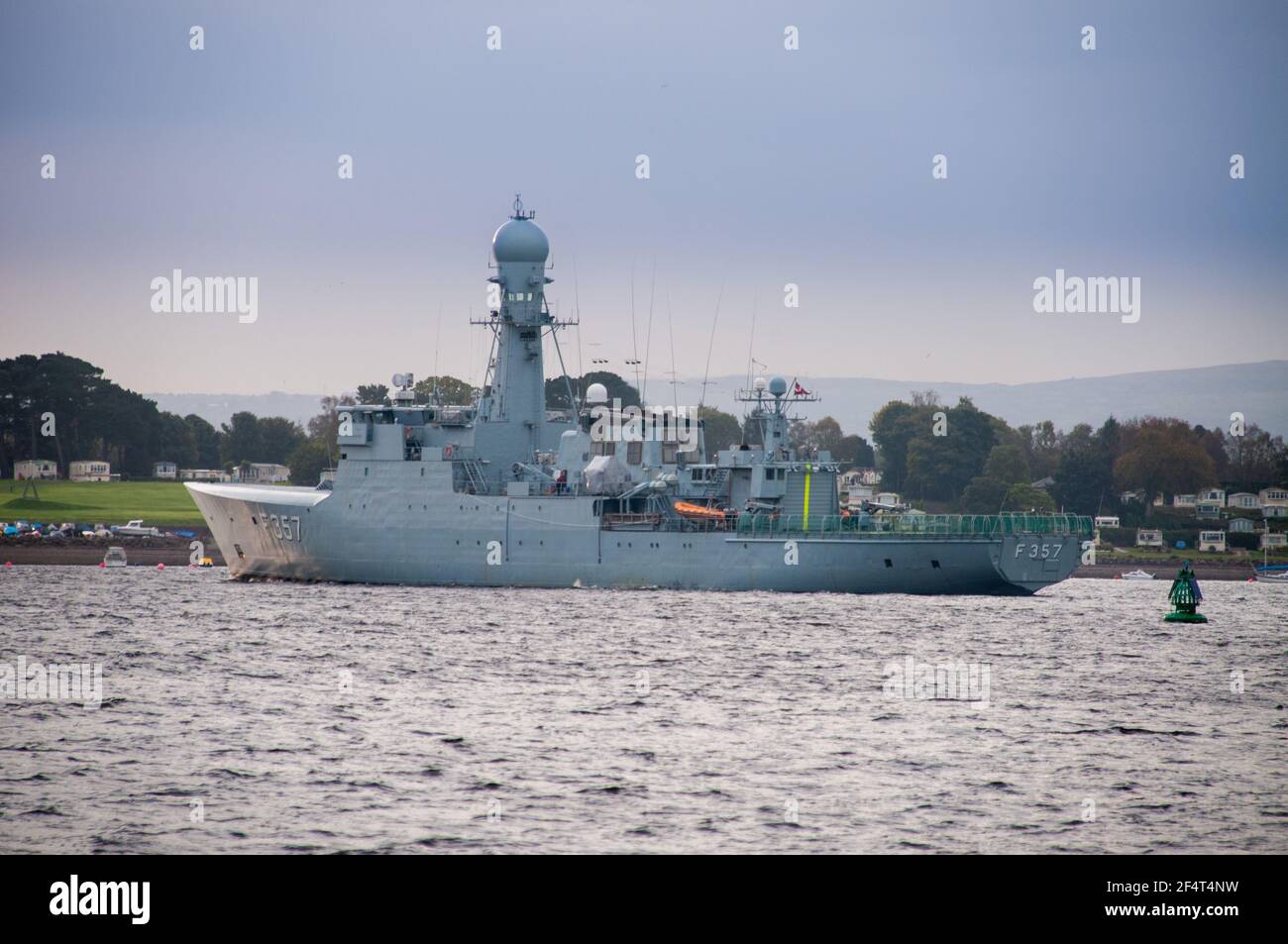 The Danish patrol frigate HDMS Thetis (F357 Stock Photo - Alamy