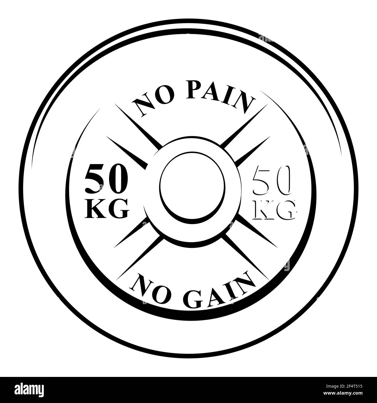 Barbell Vector Vectors High Resolution Stock Photography and Images - Alamy