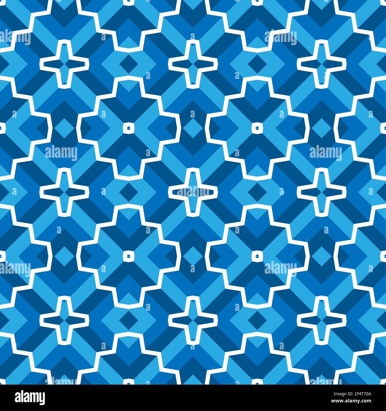 Seamless Pattern Design Vector Art Illustration Stock Vector Image ...