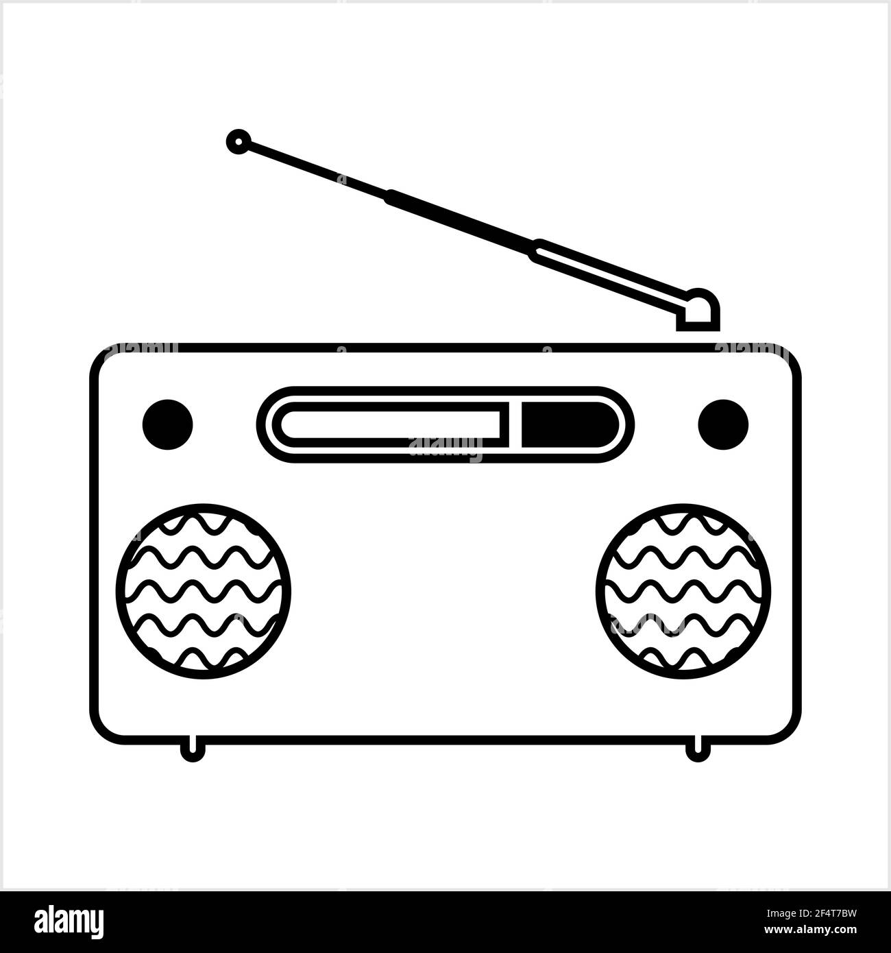 Art radio Stock Vector Images - Alamy