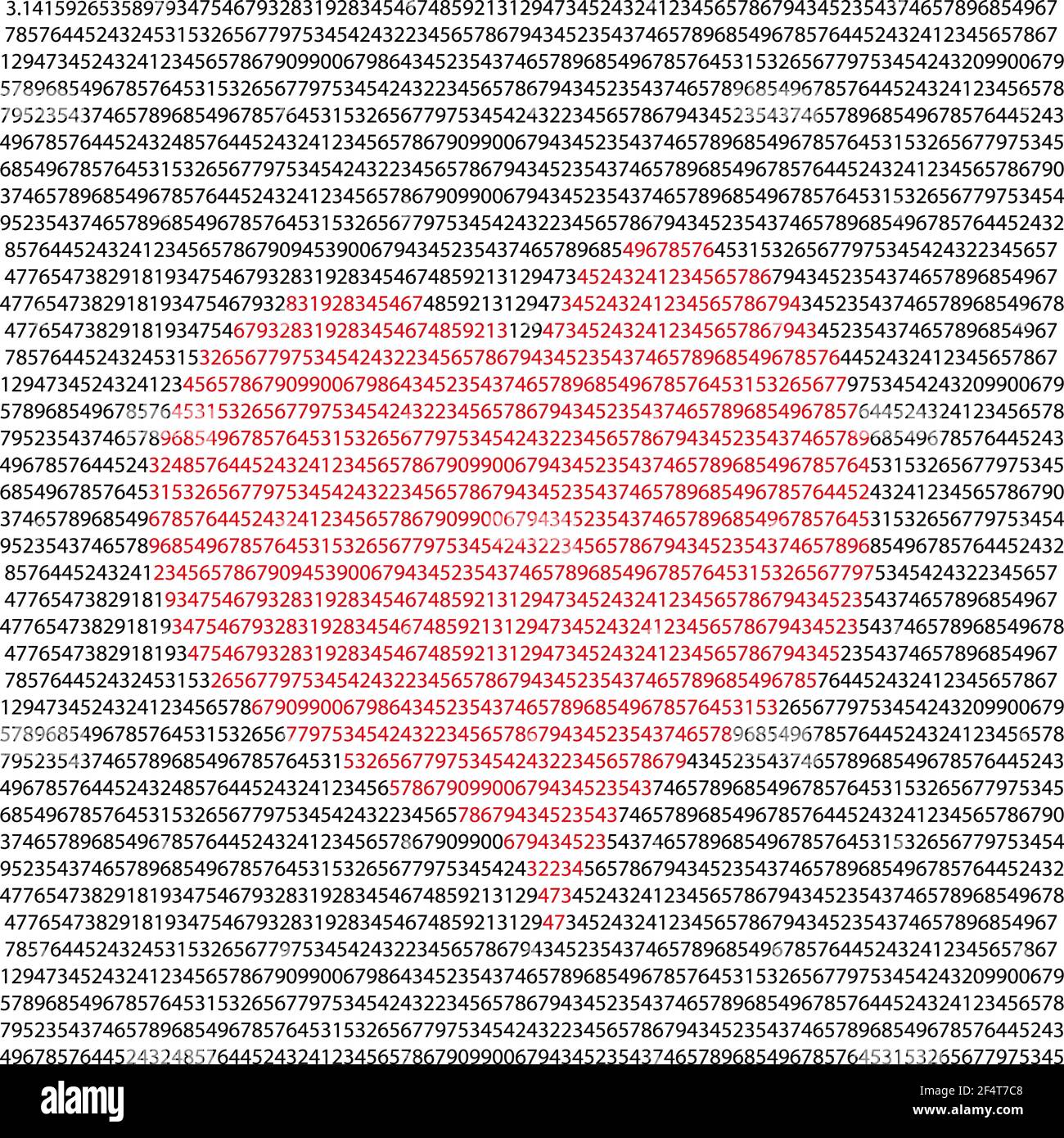 Digital heart abstract background. Flat style. Vector illustration ...