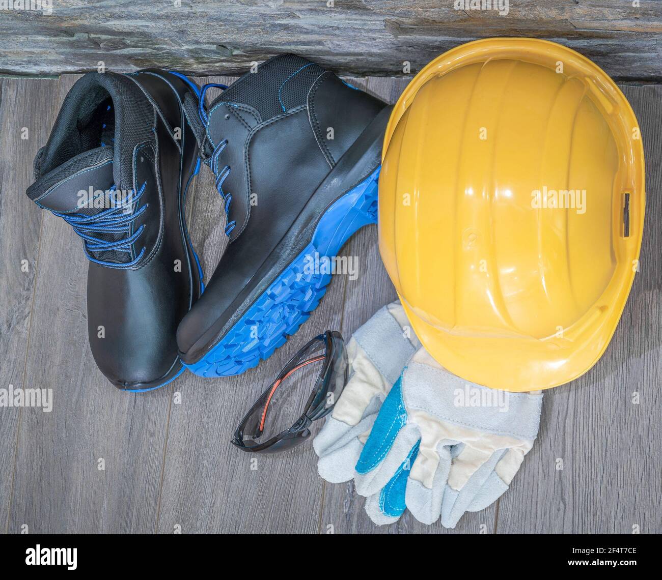 Personal protective equipment for safety at work Stock Photo - Alamy
