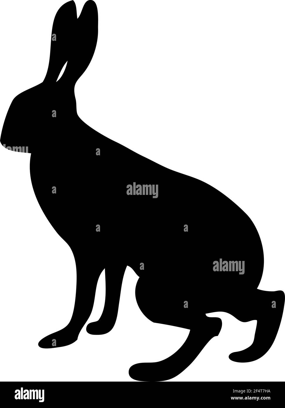 Hare Silhouette