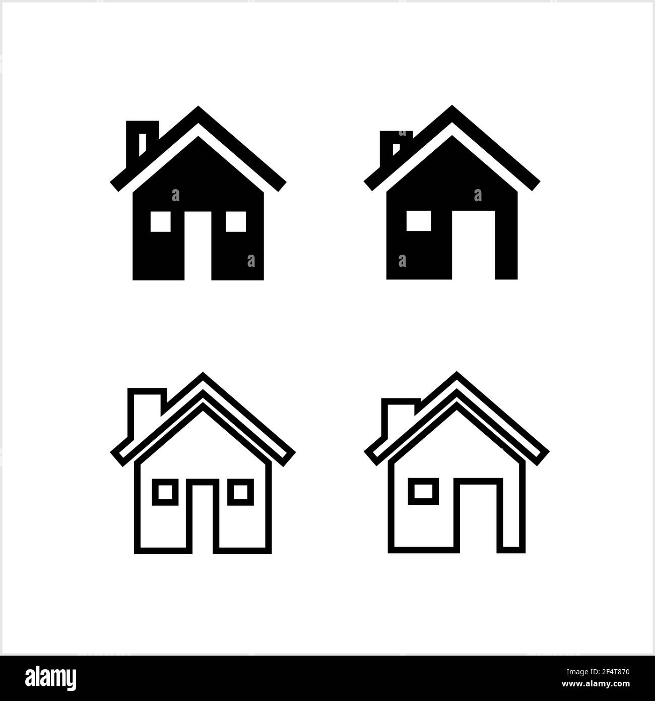 Home Icon Collection, House Vector Art Illustration Stock Vector Image ...