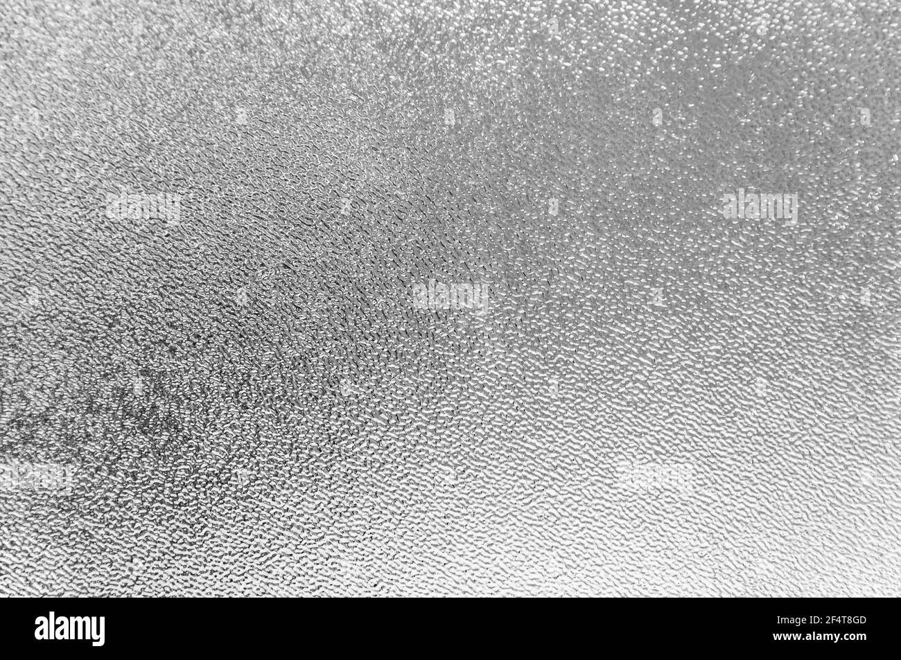 The frosted glass on the window, the distance for the outdoor fuzzy ...