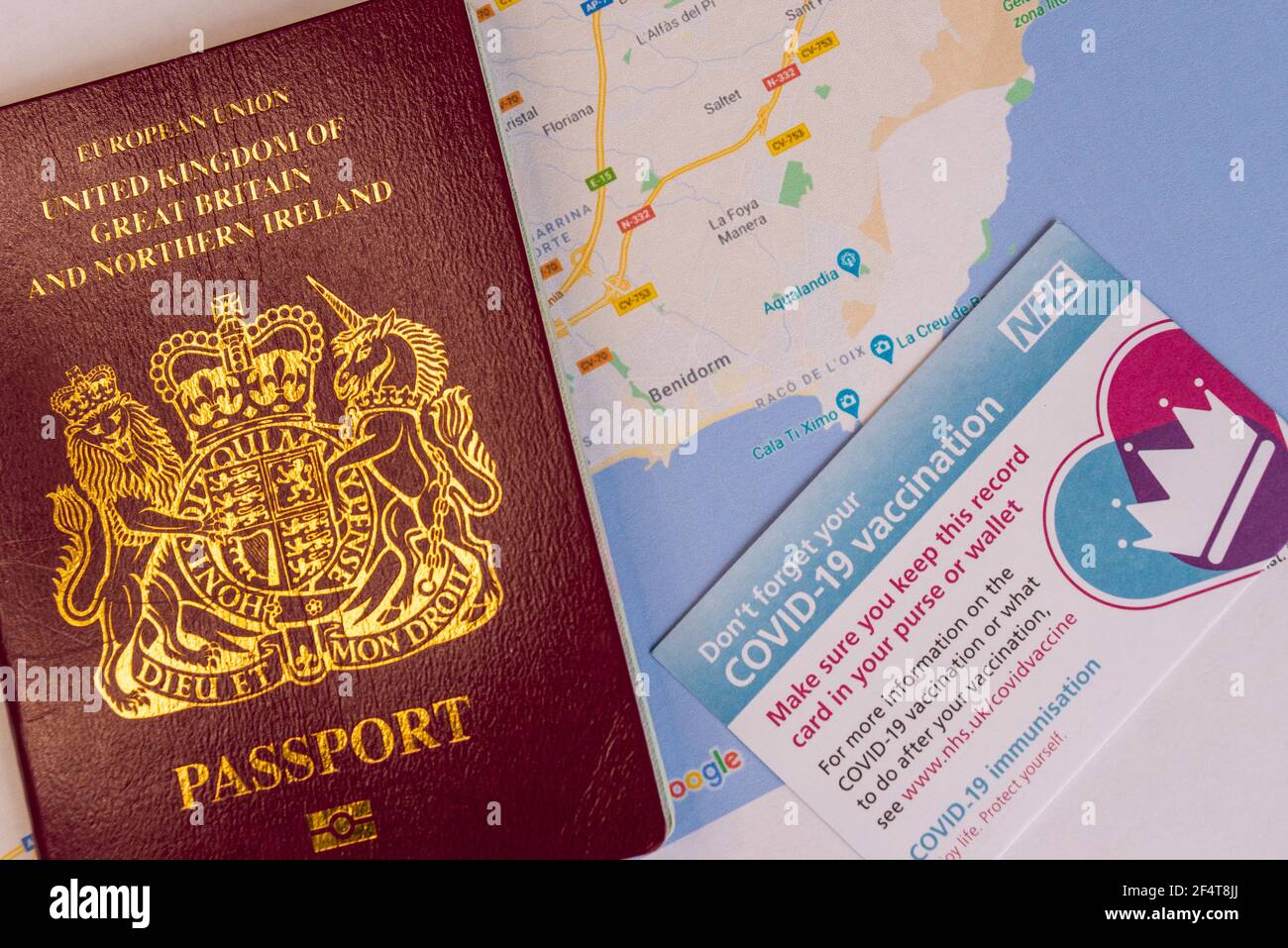 Map Of Benidorm High Resolution Stock Photography and Images - Alamy