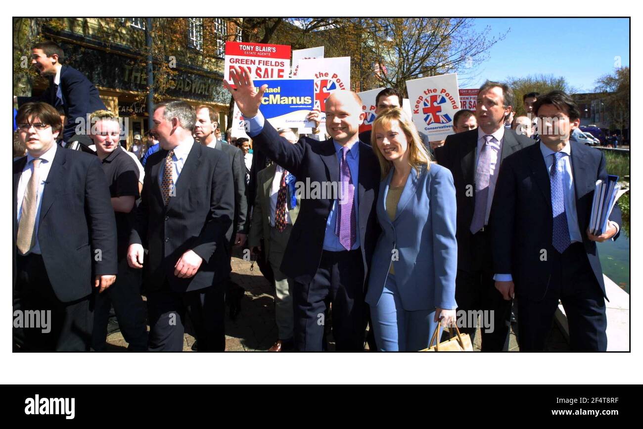 William hague 2001 election hi-res stock photography and images - Alamy